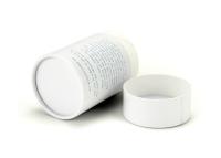China Eco-Friendly White Cylinder Paper Tube Packaging 46mm-225mm for Cosmetics Gift for sale