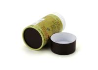 China Biodegradable Cylinder Paper Cans Packaging Custom Printing For Tea / Gift for sale