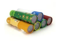China Promotional Paper Kaleidoscope Glossy Lamination H 160 mm Dia 36/41 mm Custom Logo for sale