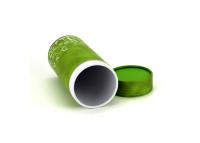 China Beautiful Labling Design Good Grade Package Custom Paper Tube Packaging For Tea for sale