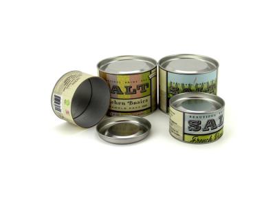 China Food Grade Custom Print Paper Coffee Can 65mm x 60mm with UV Coating for Cookies for sale