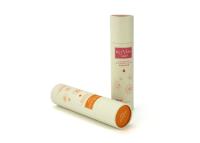 China Custom Cylinder White Paper Tube Packaging Pantone Color Cosmetics 40mm-225mm for sale