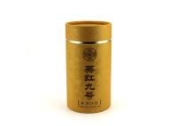 China Custom Kraft Paper Tube Packaging with Gold Stamping for Tea Gift 50mm Diameter for sale