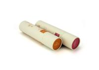 China Custom Cylinder White Paper Tube Packaging Pantone Color Cosmetics 40mm-225mm for sale