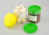 China Color PET Easy Open Lid Clear Pet Jars Food Grade Package Container for sale