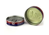 China Food Grade Airtight Cardboard Paper Coffee Cans 16mm to 150mm Diameter Easy Open Lid for sale