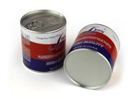China Aluminum Open End Food Can 83mm x 168mm with Foil Lining for Food Packaging for sale
