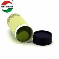 China UV Varnishing Cosmetic Paper Tube Packaging Custom Transparent Window for sale
