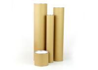 China Movable Metal Cap Paper Composite Cans 99mm Diameter Custom Height Packaging Tubes for sale