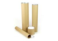 China Color Labeling Cardboard Tube Packaging Strech Iron Cap Round Boxes Package for sale