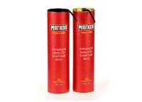 China Custom Paper Tube Packaging Cardboard Tube with Metal Movable Lid 52-126mm Diameter for sale