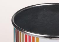 China Food Grade Airtight Cardboard Paper Coffee Cans 16mm to 150mm Diameter Easy Open Lid for sale