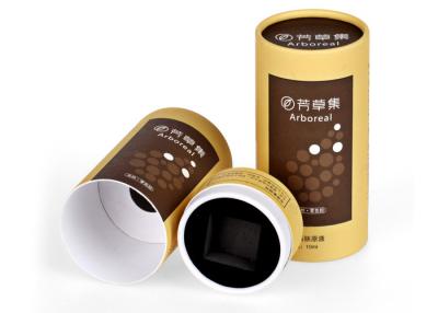 China Custom Paper Tube Packaging with Caps 16mm to 150mm Diameter Eco-Friendly Recyclable for Tea for sale