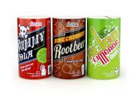China Food Cutting Gloss Lamination Packaging , Gift Cardboard Cans Packaging for sale