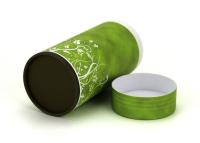 China Tea Herb Paper Tube Packaging Flexible Gloss / Matt Lamination for sale