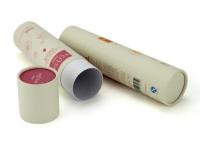 China Recyclable Cosmetic Custom Paper Tubes Colorful Printing Lightweight for sale