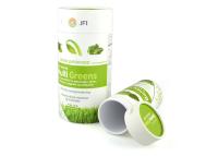 China Custom Silver Hot Stamping Paper Tube Canister for Tea Packaging 50mm Diameter for sale