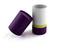 China Cardboard Cosmetic Paper Tube Packaging for Essential Oil 48mm x 175mm for sale
