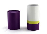 China Custom Cardboard Paper Tubes with Transparent Window for Tee Shirt Packaging 5000pcs MOQ for sale