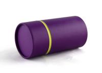 China Custom Printed Cardboard Tube Packaging with Rolled Edge for Gifts and Crafts for sale