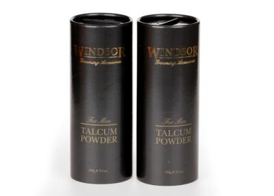 China Custom Paper Tube Can with Shaker Top for Baby Talcum Powder 52mm to 126mm Diameter for sale