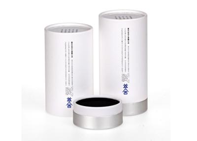 China Rolled Edge Paper Tube Packaging Carboard Cosmetic Cylinder Boxes for sale
