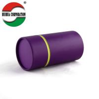 China Custom Printed Cylinder Paper Tube for Tea Packaging SGS FDA Certified 16.8mm to 225mm Diameter for sale