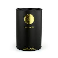 China Customized Movable Cover Paper Canister For Candle / Salt Packaging for sale