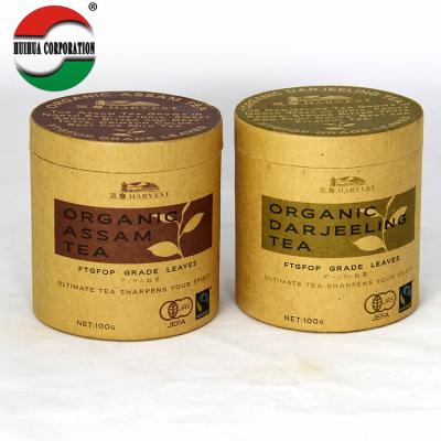 China Recyclable Paper Cans Packaging 16-150mm Diameter with FDA-SGS Certified Food Grade Lining for sale