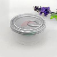 China 100ml PET Plastic Container with Child-Resistant Lid - 65.3mm Diameter Food-Grade Packaging for Dry Goods for sale