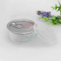 China 100ml PET Plastic Container with Child-Resistant Lid - 65.3mm Diameter Food-Grade Packaging for Dry Goods for sale