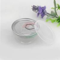 China 100ml PET Plastic Container with Child-Resistant Lid - 65.3mm Diameter Food-Grade Packaging for Dry Goods for sale