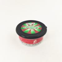 China Wholesale Food Grade PET 100ml Cannabis Jar with Child Safe Lid 3.5g 7g 14g for sale