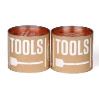 China Custom Kraft Paper Tube Packaging with Metal Cap 16mm to 150mm Diameter for sale