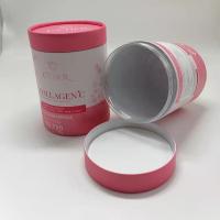 China Food Grade Carbon Paper Composite Cans with Inner PET Screw Jar for Protein Powder Packaging - 40mm to 225mm Diameter Options for sale
