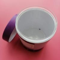 China Food Grade Carbon Paper Composite Cans with Inner PET Screw Jar for Protein Powder Packaging - 40mm to 225mm Diameter Options for sale