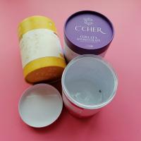 China Food Grade Carbon Paper Composite Cans with Inner PET Screw Jar for Protein Powder Packaging - 40mm to 225mm Diameter Options for sale