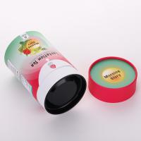 China Custom Powder Tea Packaging Paper Tube with Aluminum Foil Inner and Metal Lid 73mm for sale