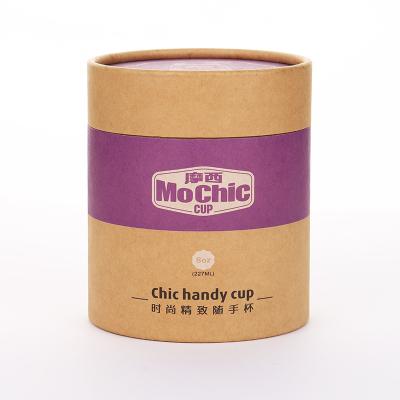 China Gift A4 Paper Cans Packaging Biodegradable Food Grade Cylinder Box for sale