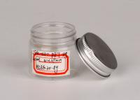 China Aluminum Cap Clear Pet Jars Small Plasic For Cosmetic Packaging for sale