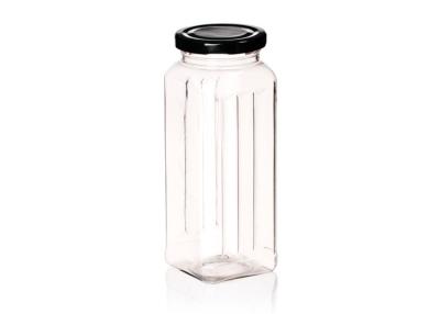 China Special Clear Plastic Packaging Tubes , Airtight Food Grade Cylinder Container for sale