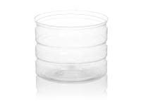 China Square PET Tube Packaging Easy Open Clear Plastic Tubes 49mm to 153mm Diameter 170mL to 350mL for sale