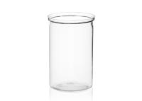 China Clear Plastic Cylinder Airtight Easy-Open PET Beverage Cans with 350mL-170mL Capacity and 49mm-153.3mm Diameter Options for sale