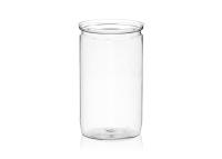 China Clear Plastic Cylinder Airtight Easy-Open PET Beverage Cans with 350mL-170mL Capacity and 49mm-153.3mm Diameter Options for sale