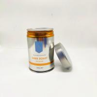 China Food Safe Tin Plate Cans 83.3mm Diameter for Coffee Beans, Tea Powder & Dry Goods Packaging for sale