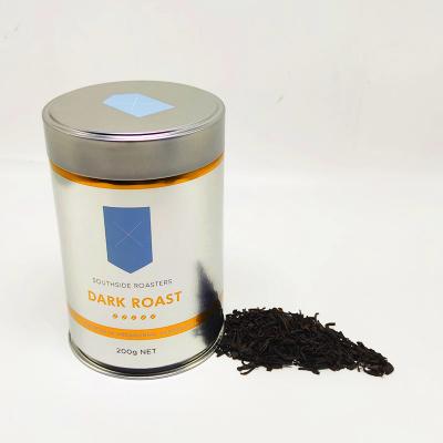 China Food Safe Tin Plate Cans 83.3mm Diameter for Coffee Beans, Tea Powder & Dry Goods Packaging for sale