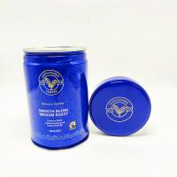 China Custom Printed Round Tin Plate Cans 99mm/83mm Diameter with Aluminum Foil Lid and Colorful Screw Tube Packaging for sale