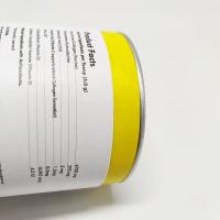 China Airtight Kraft Paper Composite Cans 71-133mm Diameter Food Grade Milk Powder Container with Easy Open Lid for sale