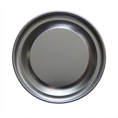 China Embossing Colored Food Grade OEM Tin Can Cap for Paper Tube Packaging - 49mm to 153.3mm Diameter Options with FDA-SGS Certification for sale