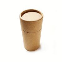 China Eco Friendly Kraft Paper Push Up Tube 83.3mm Diameter for Lip Balm Deodorant Stick Packaging for sale
